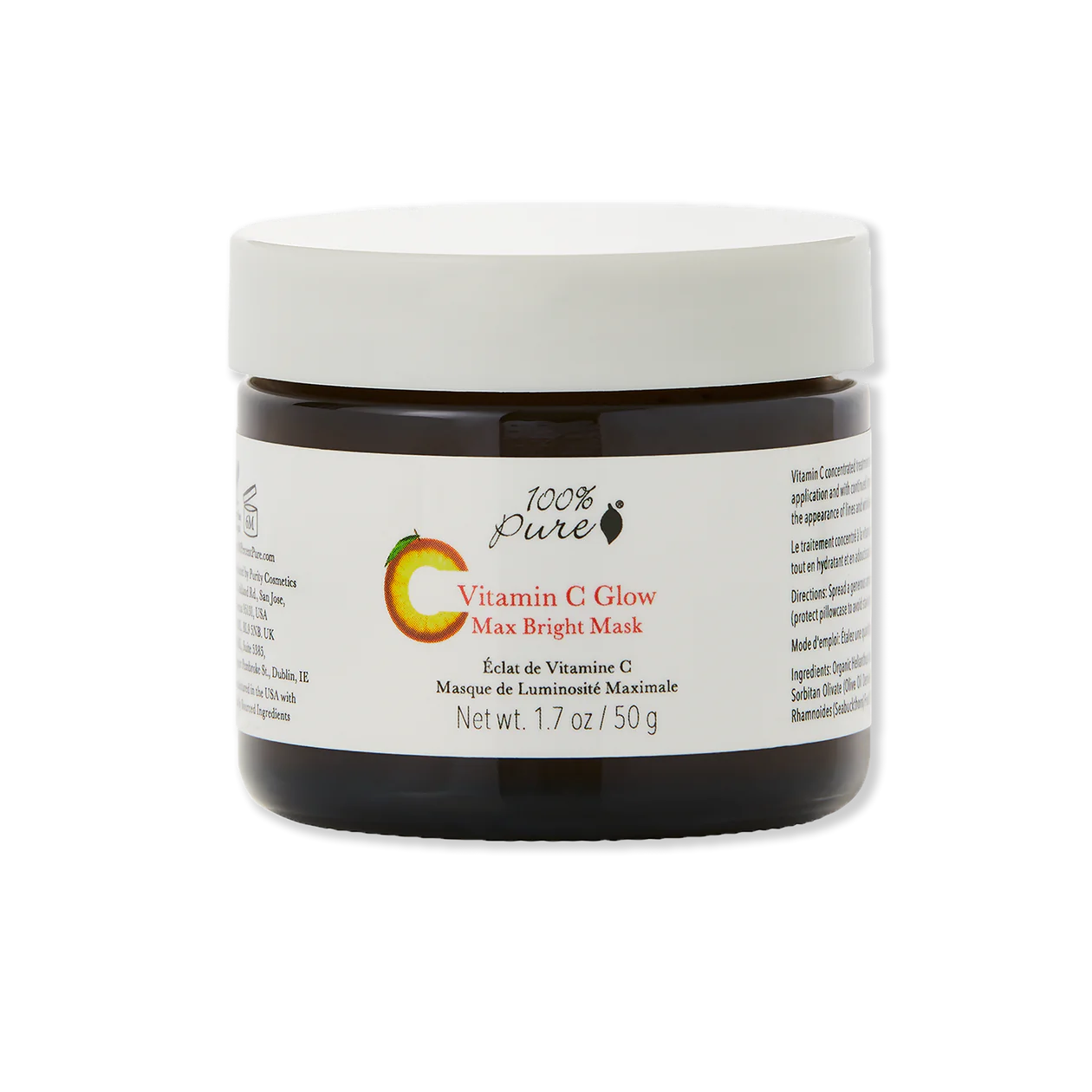 100% Pure 18.3% Active Ingredients Vitamin C Glow Max Bright Mask – The ...