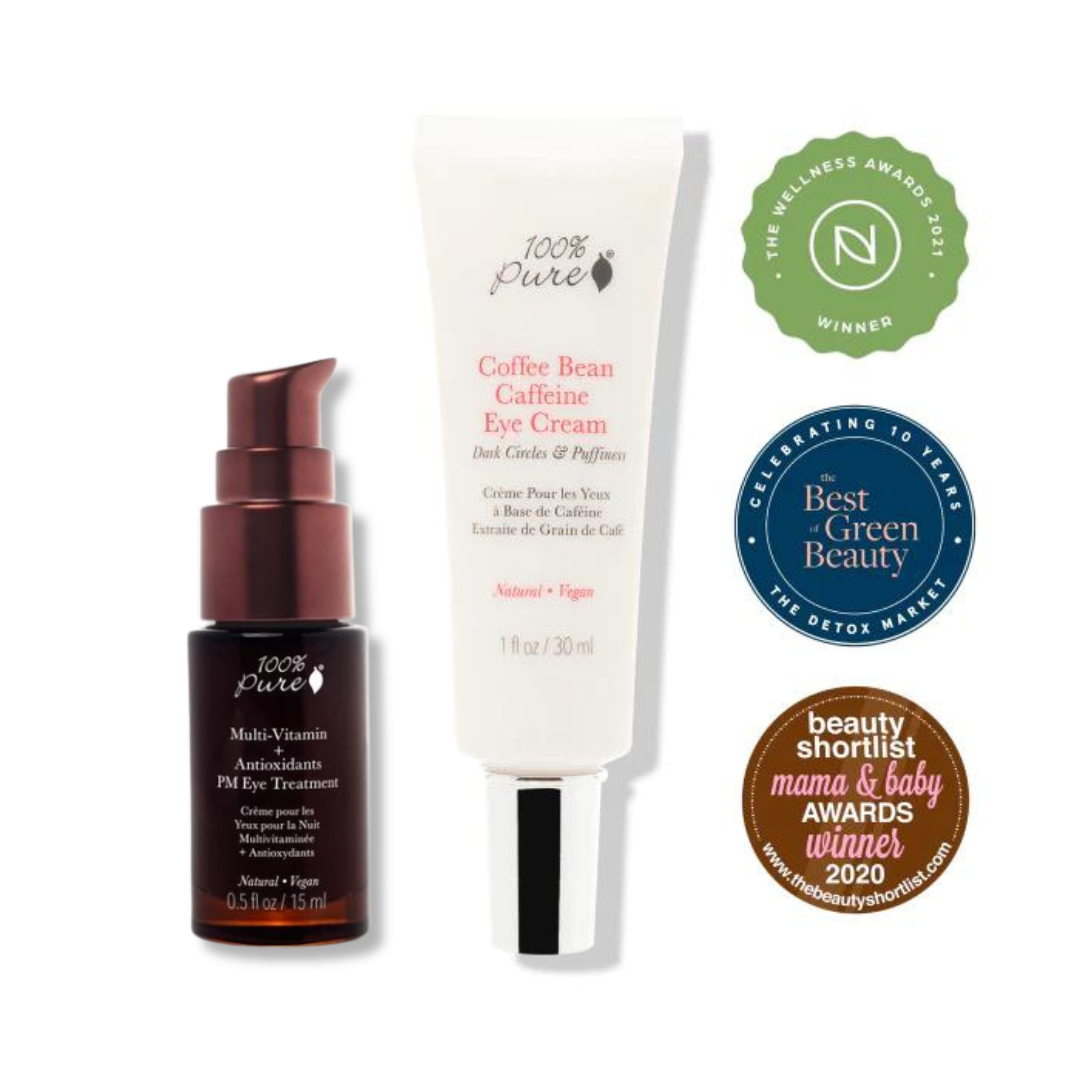 100% PURE Revitalize & Brighten Eye Care Bundle – The Swell Score