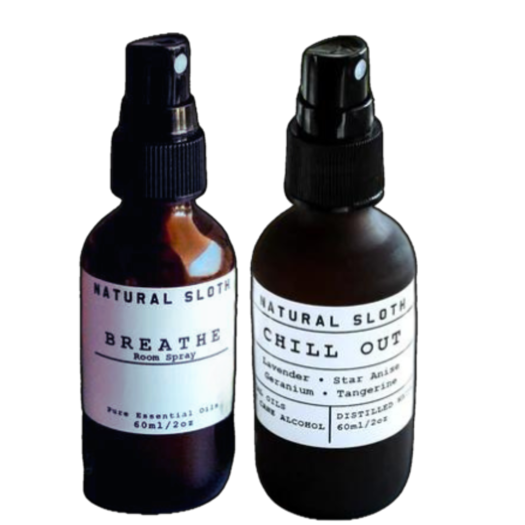 Natural Sloth Room and Linen Spray - Breathe & Chill Out Scents – The ...