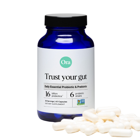 Ora Organic Trust Your Gut: Probiotic & Prebiotic Capsules – The Swell ...