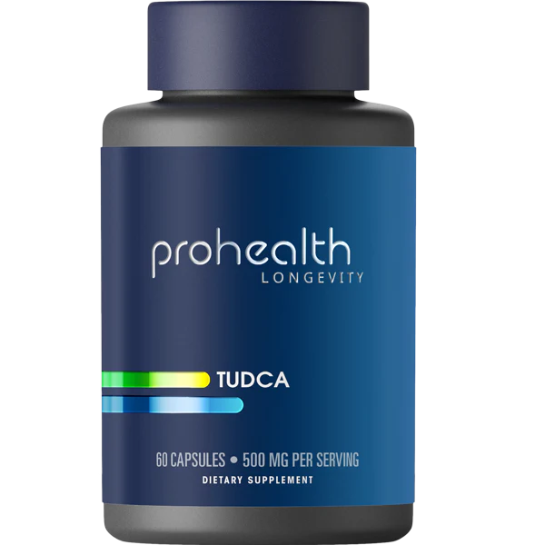 Prohealth Longevity Pure TUDCA - 500 mg per serving, 60 capsules – The ...