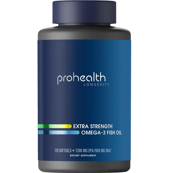 ProHealth Longevity Extra Strength Omega-3 Fish Oil - 120 softgels ...