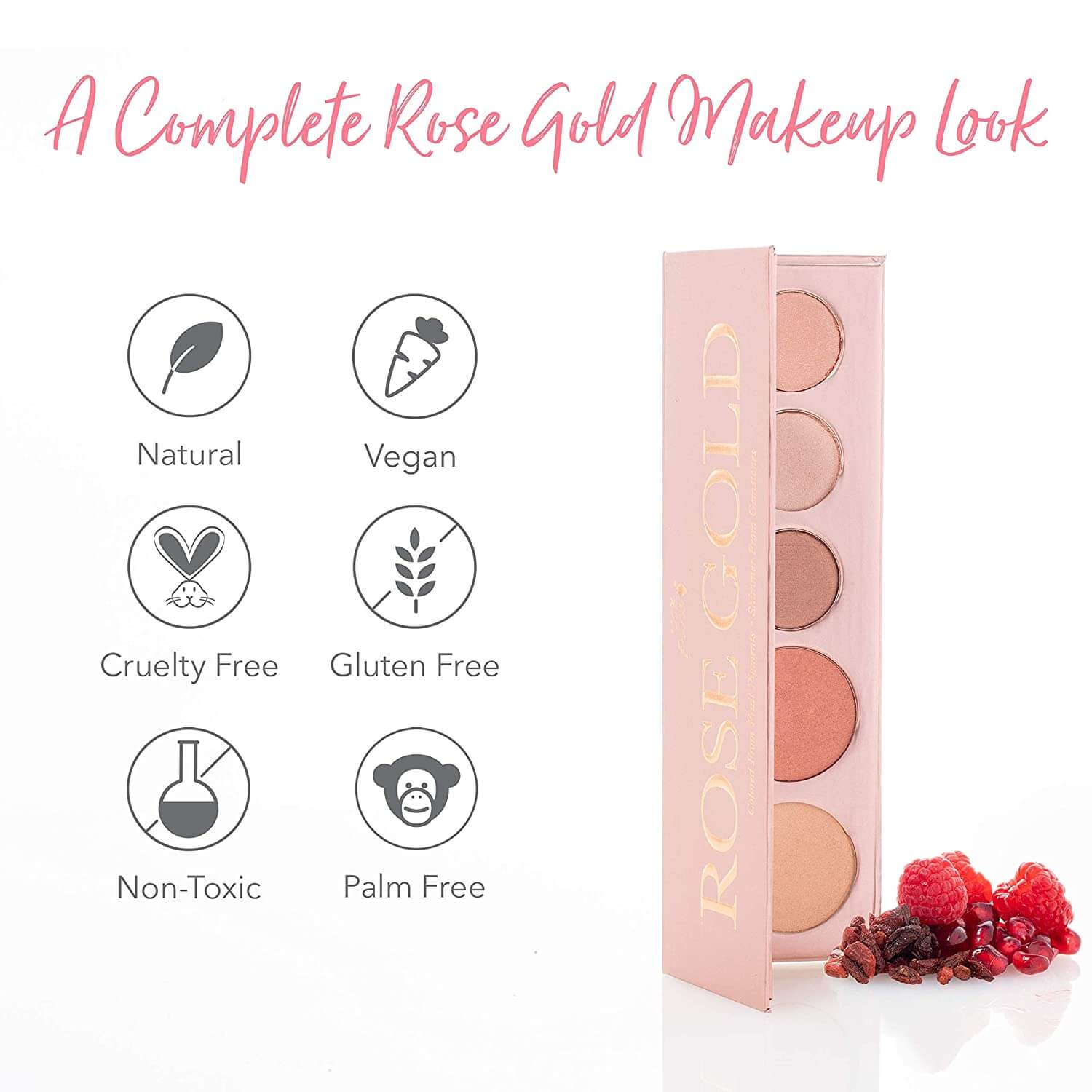 100% PURE Rose Gold Makeup Palette – The Swell Score