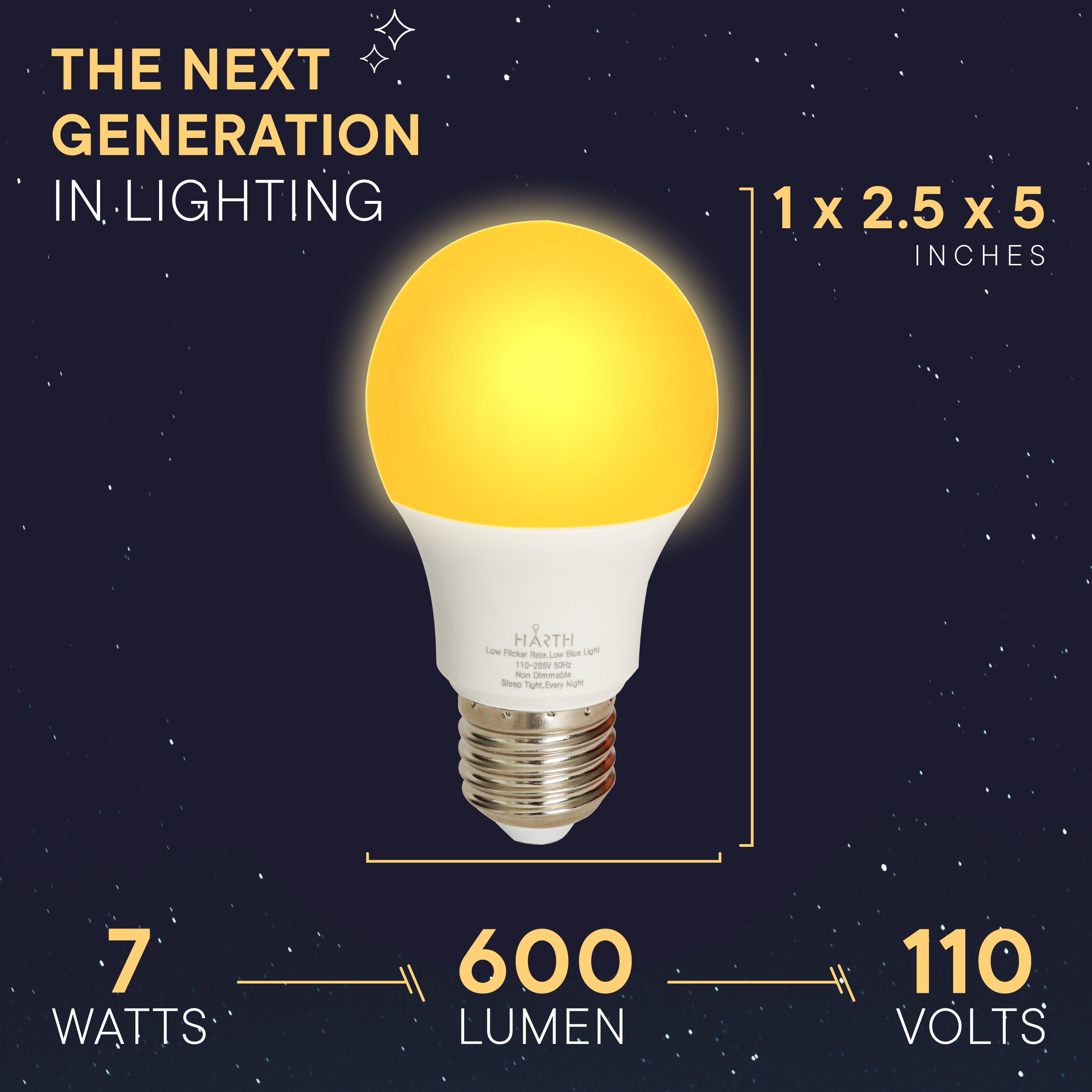 Harth Sleep Shift Light Bulb (7 Watts) Perfect for Bedroom – The Swell ...