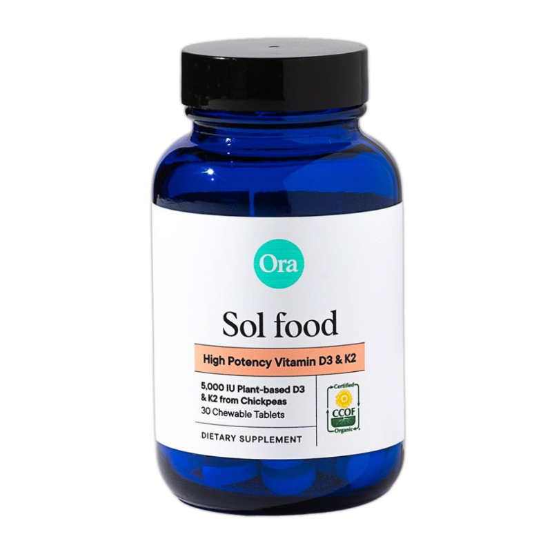 Sol Food: High Potency Vitamin D3 & K2 – The Swell Score