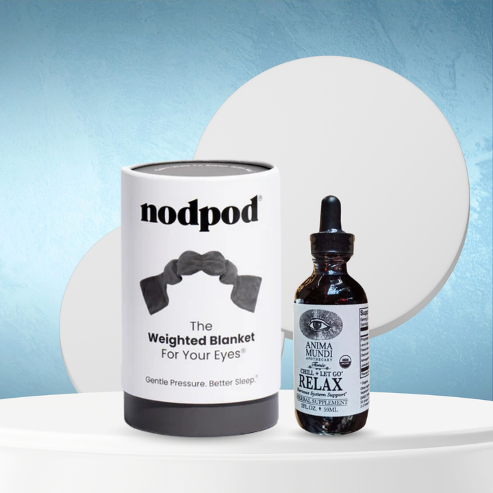 Nodpod Mask & Anima Mundi RELAX Tonic Relaxation Bundle – The Swell Score