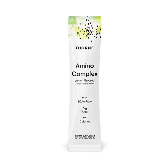 Thorne Amino Complex - Travel Packs - Lemon – The Swell Score