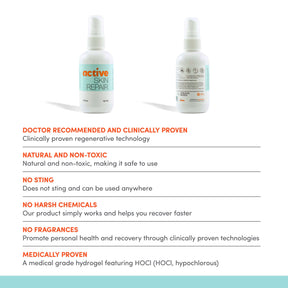 Active Skin Repair Spray and Hydrogel Bundle – The Swell Score
