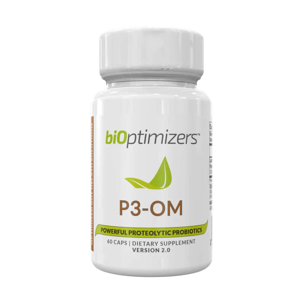 BiOptimizers P3 OM Probiotic Supplement The Swell Score BiOptimizers P3 OM Probiotic Supplement The Swell Score